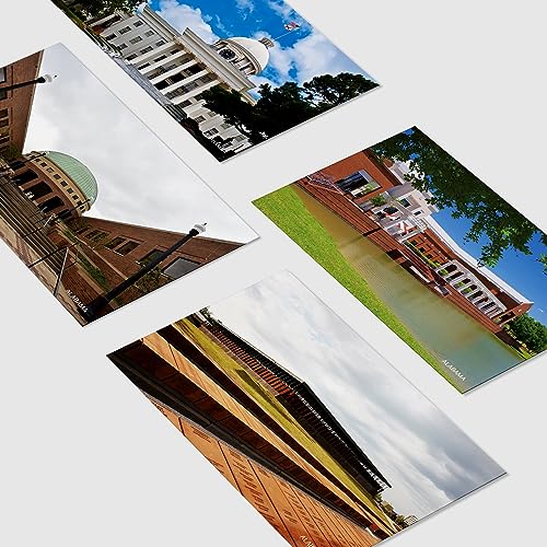 Dear Mapper Vintage United States Alabama Landscape Postcards Pack 20pc/Set Postcards from Around the World Greeting Cards for Business World Travel Postcard for Mailing Decor Gift