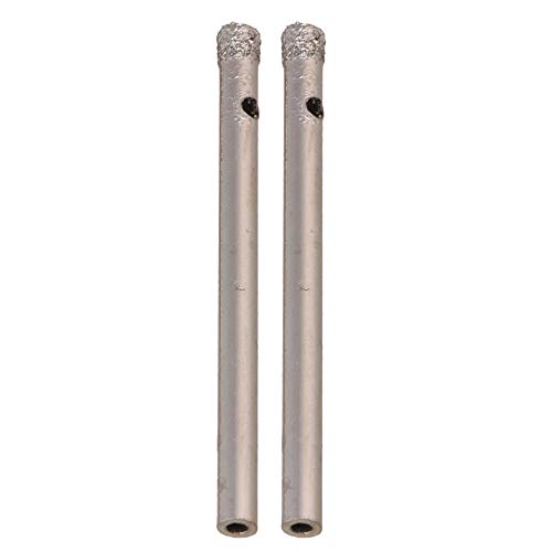 BQLZR 3.48mm Diamond Coated Hole Drill Core Drill Bits Glass Tile Marble Granite Pack of 10