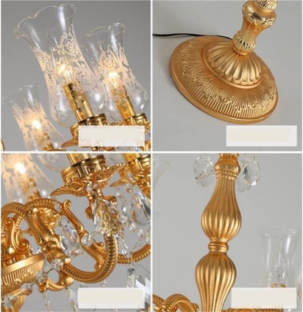 AQUETI Floor Light Standing Lamp Floor Lamp Glass Lampshade Standing Floor Light for Living Room Floor Lamp Lustre Floor Lamp Standing Light