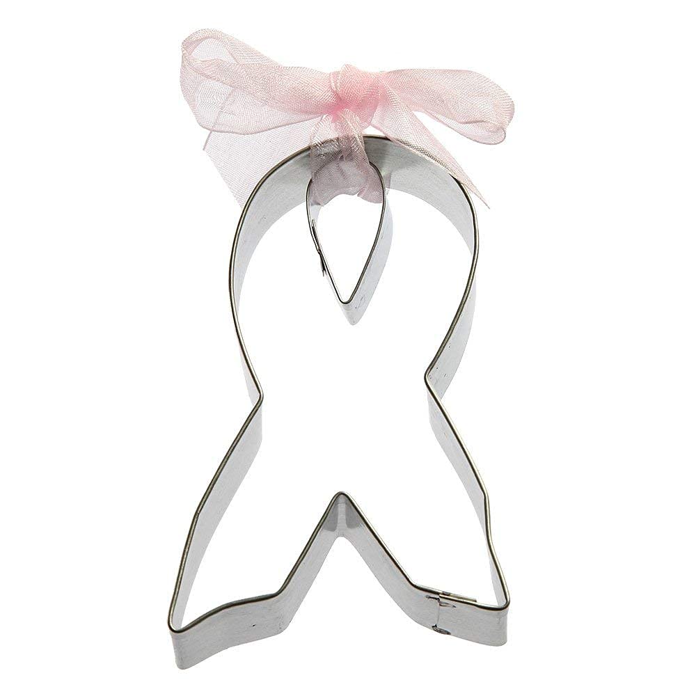 Awareness Ribbon Cookie Cutter 2 Pc Set β Ribbon, Tear Drop Cookie Cutters Hand Made in the USA from Tin Plated Steel