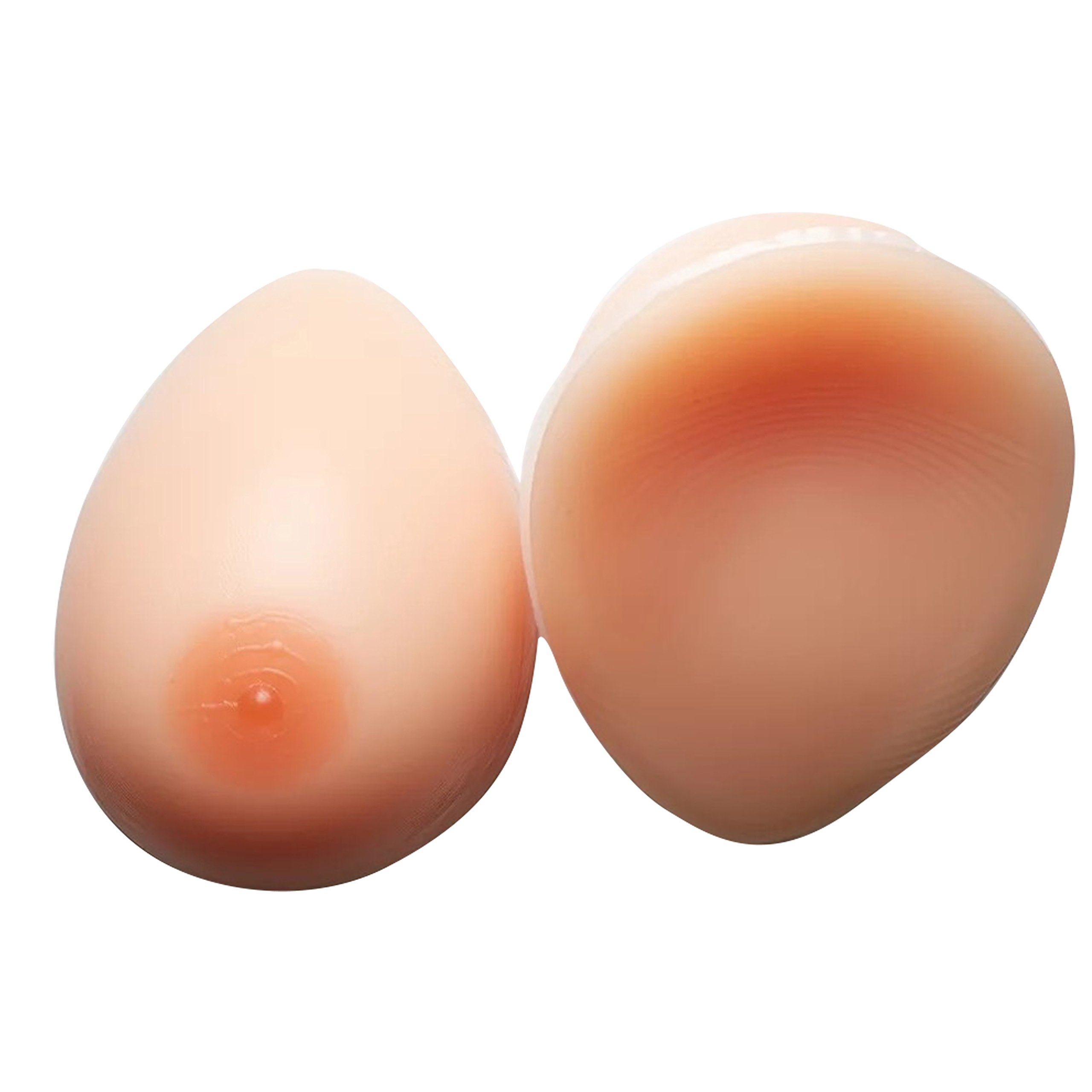 Aonkey Silicone Breast Forms Fake Boobs for Crossdresser/Mastectomy Patient.. (XXXXL(1600g/pair), Nude