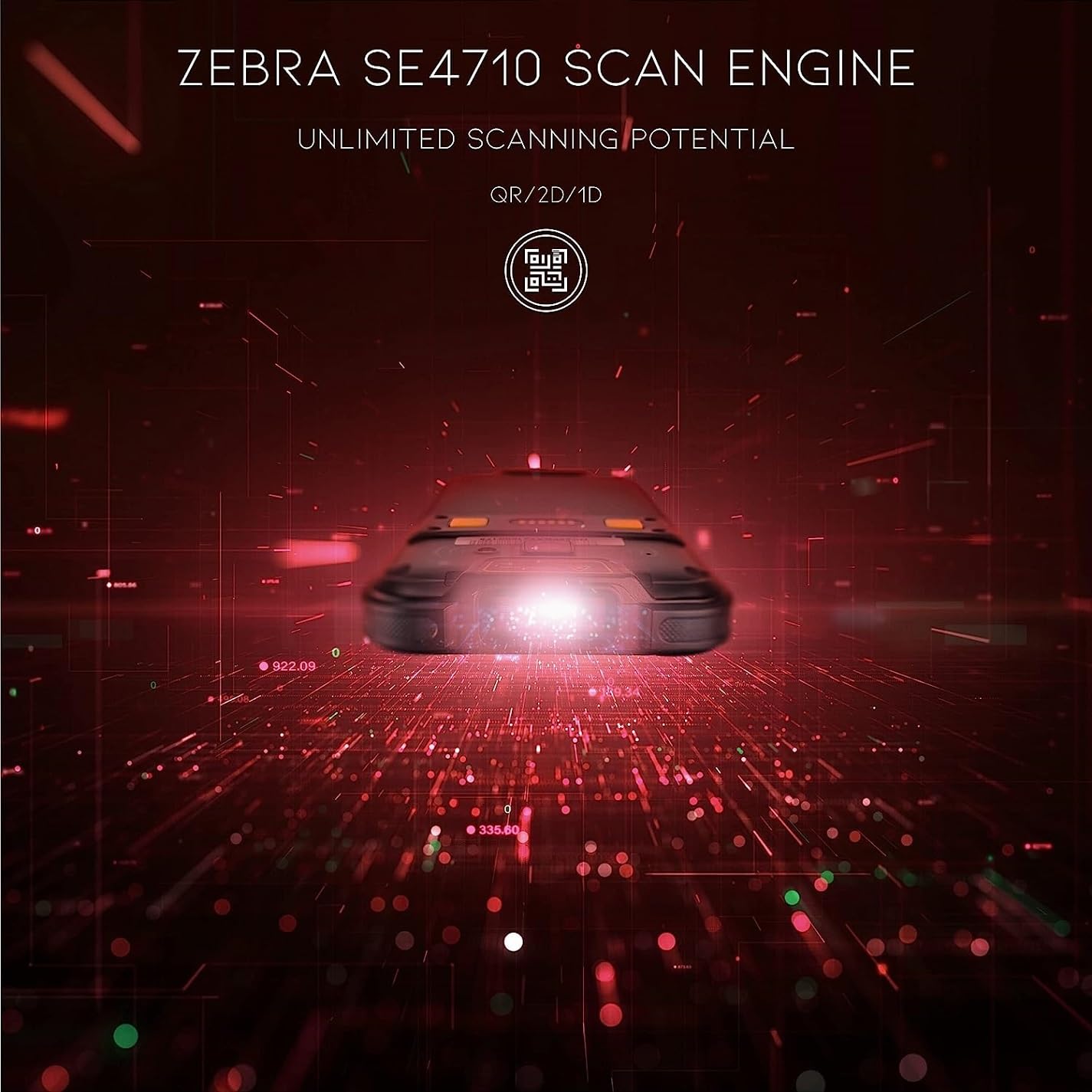 Chainway C66 Wireless Android Handheld Barcode Scanner, Zebra SE4710 2D/1D/QR, Android 13, Google Play, 5.5” Screen, WiFi, GPS, NFC, 6FT Drop Rate for Warehouse Inventory (Build Your Own)