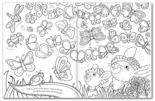 Personalized Coloring & Activity Book for Kids with Sticker Sheet - I See Me! (Garden)