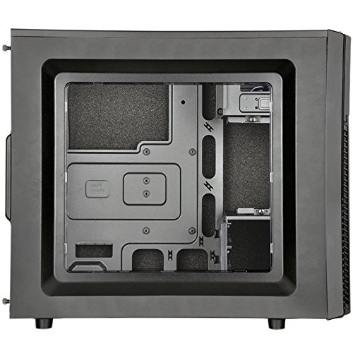 SilverStone Technology PS11 ATX, Micro-ATX Mid Tower Computer Case with Side Window Panel, SST-PS11B-W