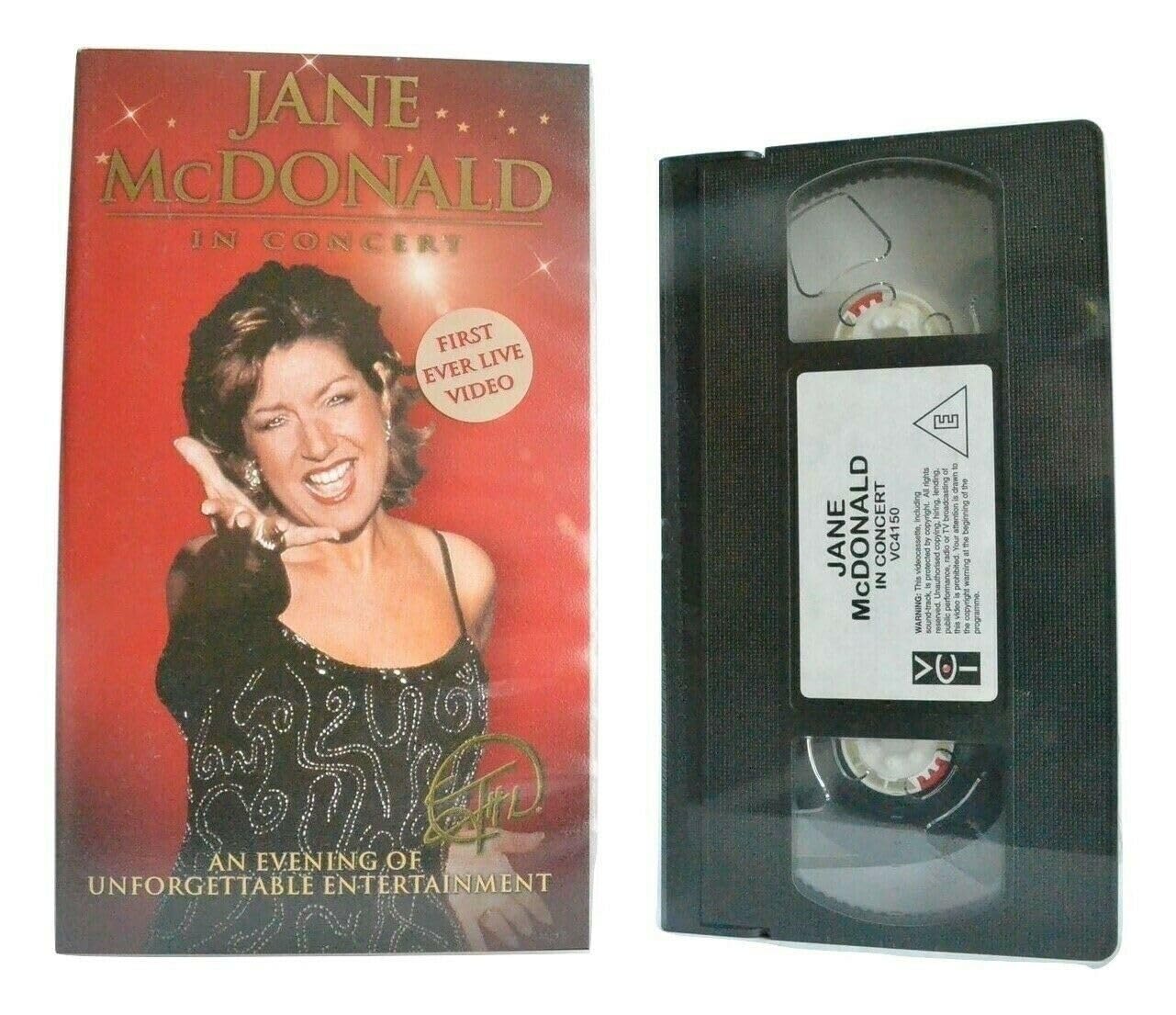 Jane McDonald: In Concert - Brand New Sealed - Live Performance - Music - VHS