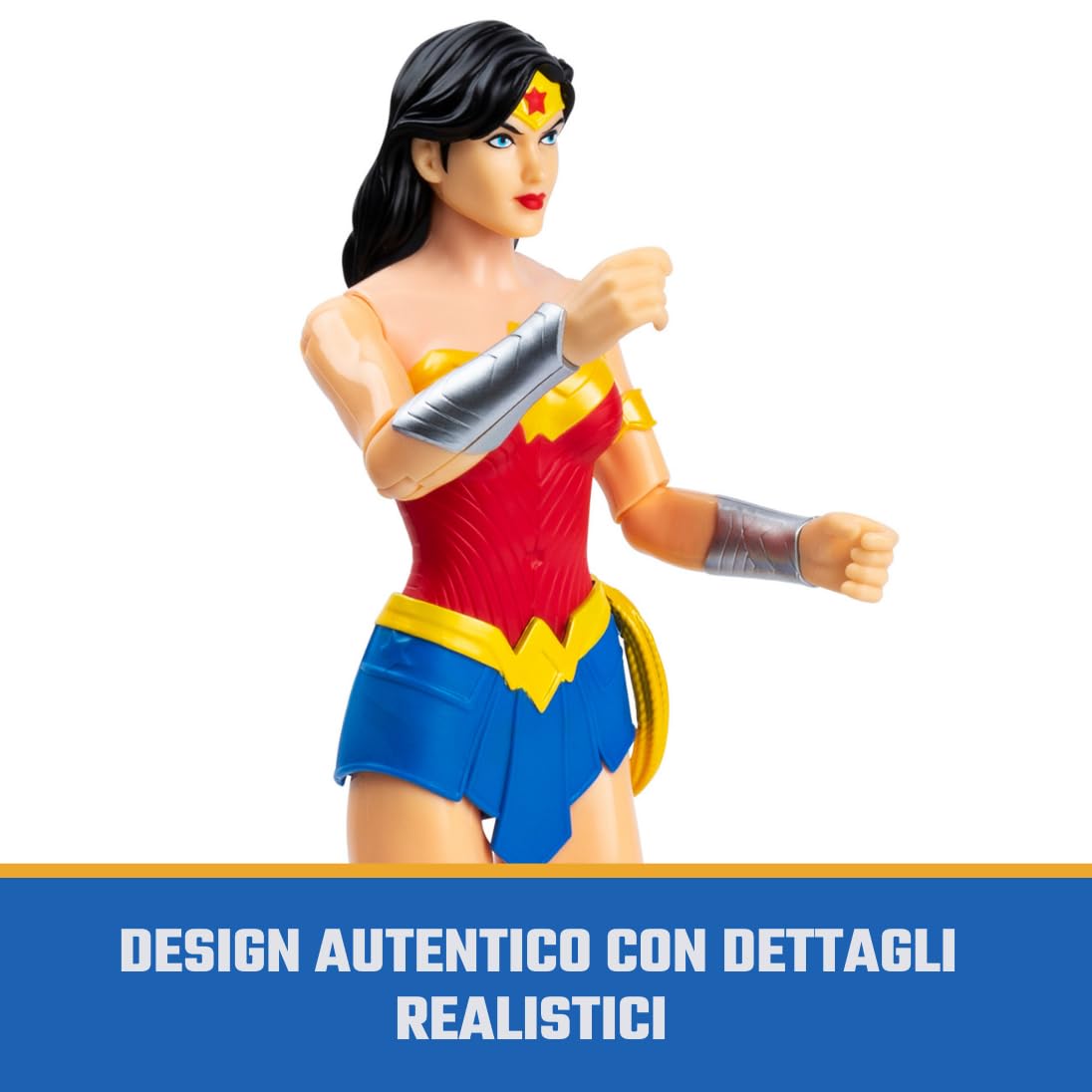 DC Comics 12-Inch Wonder Woman Action Figure, Kids Toys for Boys and Girls