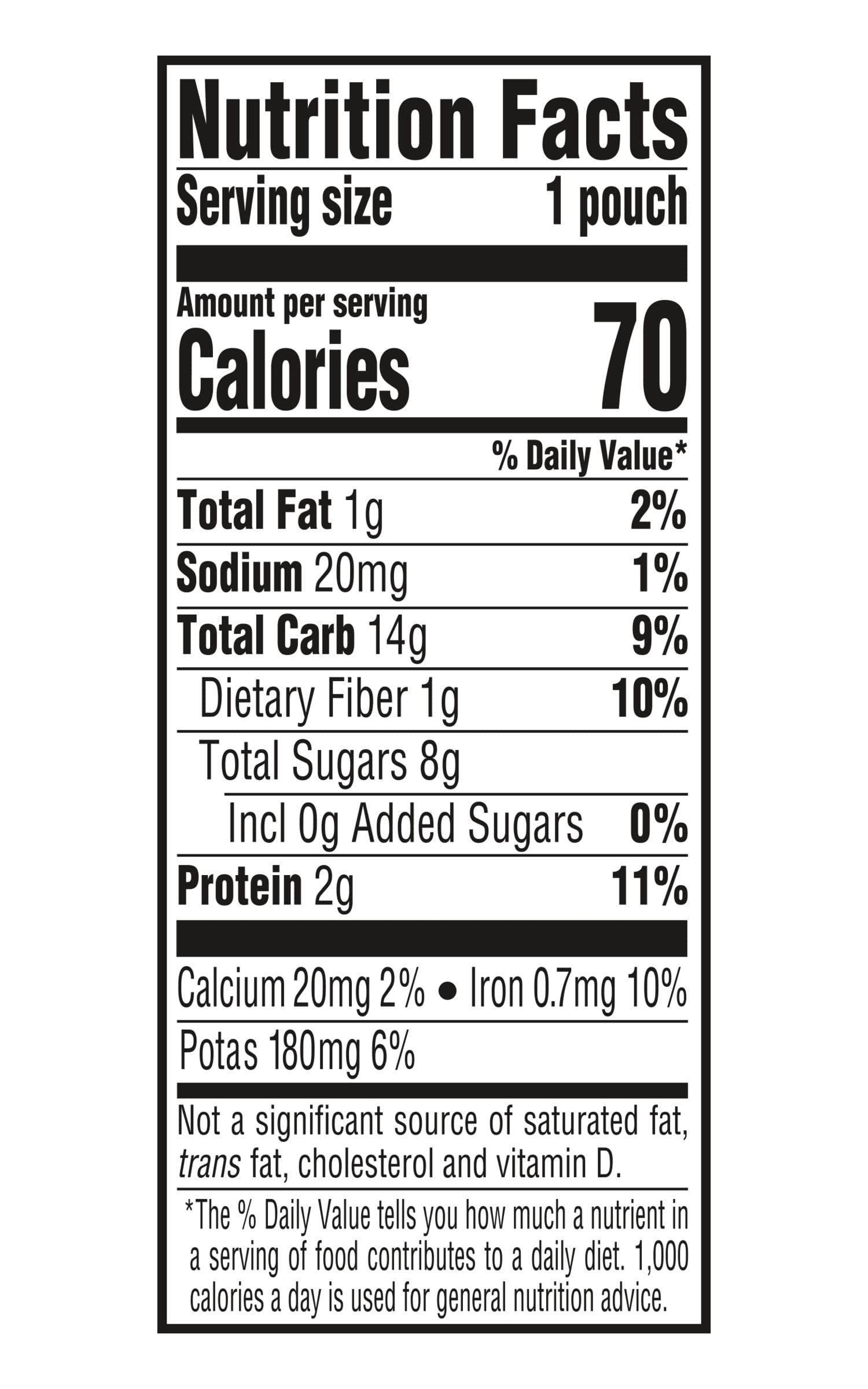 Gerber Organic for Toddler Plant-Tastic Pouches Variety Pack (6 CT (Pack of 1), Banana Berry)