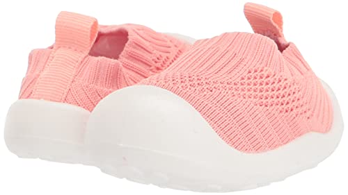 Gerber Unisex Baby Baby Toddler Boy and Girl Stretchy Knit Slip-On Sneaker Pink 6-9 Months