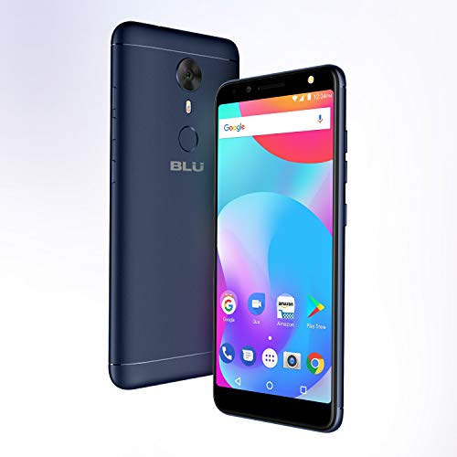 BLU Vivo One 5.5" HD 4G LTE GSM Unlocked Smartphone 16GB +2GB RAM 12MP Main Camera, Blue