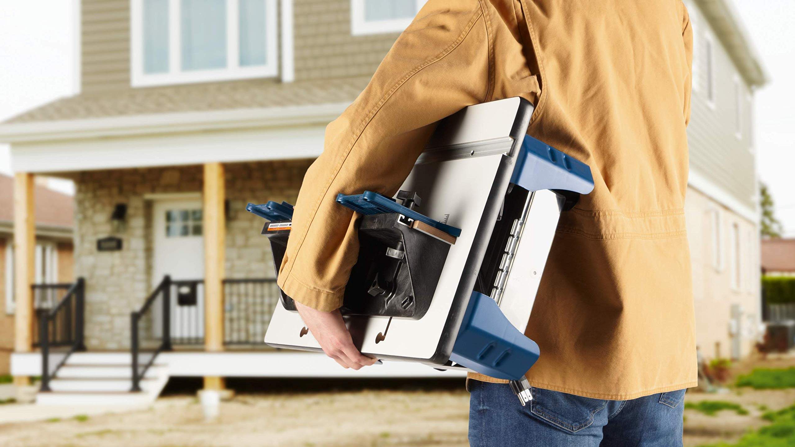 BOSCH RA1141 26 in. x 16-1/2 in. Laminated MDF Top Portable Jobsite Router Table with 2-1/2 in. Vacuum Hose Port