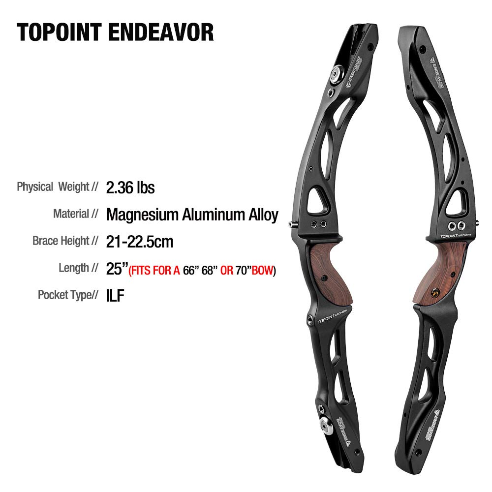 Archery 66/68/70 Inch Competition Athletic Bow Takedown Shooting Recurve Bow ILF Metal Bow Riser Right Handed with Bow Stringer Tool for Adult,Youth,Teens (red, 66/42lbs)