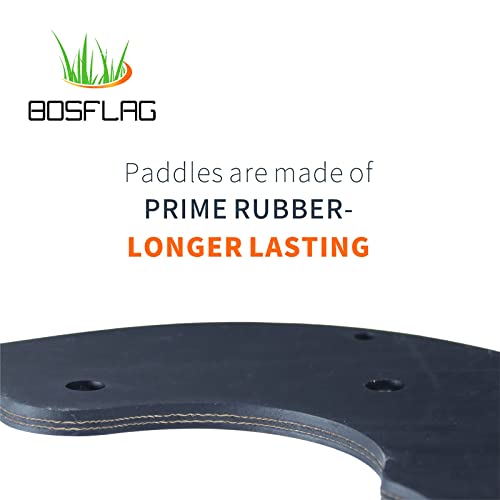 BOSFLAG 99-9313 Snow Paddle Set Replaces 125-1128 55-9250 55-9251 88-0771 with 55-8760 Scraper Hardware Kit for Toro CCR2000 CCR2400 CCR2450 CCR2500 CCR3000 CCR3600 CCR3650 Snowthrowers
