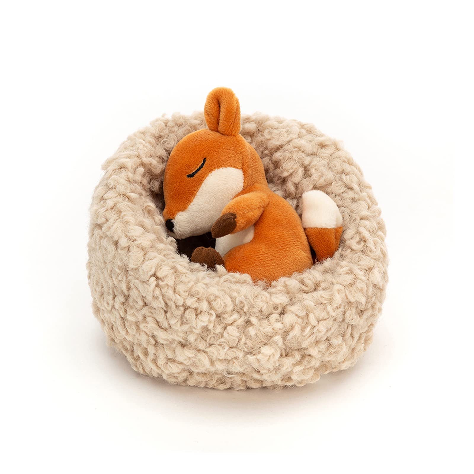 Jellycat Hibernating Bunny Stuffed Animal, 5 inches | Rabbit and Bunny Plush Toy | Classic Children's Gift