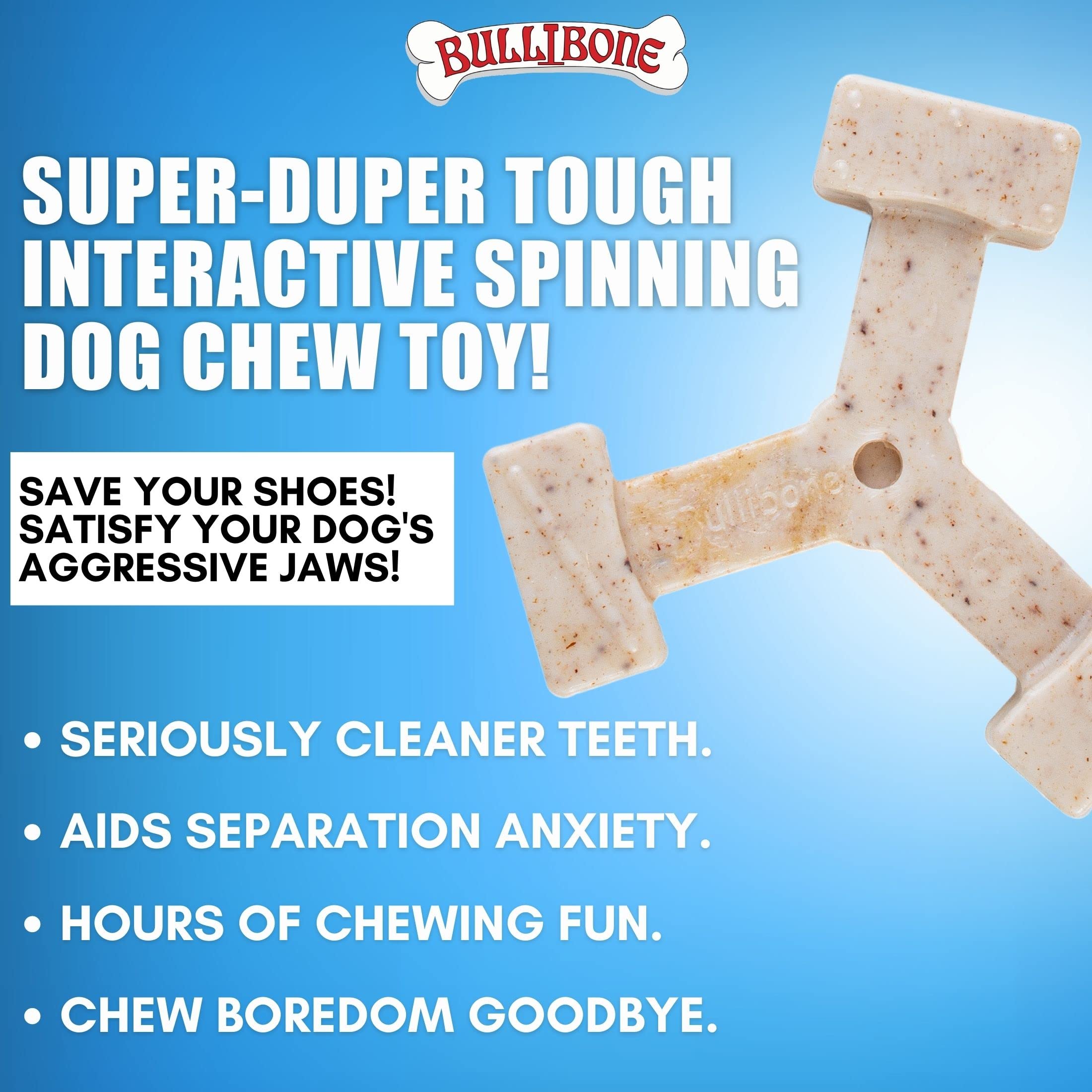 Bullibone All Stars XL Bundle - Improves Dental Hygiene, Easy to Grip Bottom, Four Delicious Flavors