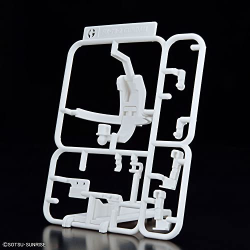 BANDAI SPIRITS(バンダイ スピリッツ) Gunpla-kun DX Set (Runner Ver. with Reproduction Parts), 1/1 Scale, Color-Coded Plastic Model Kit