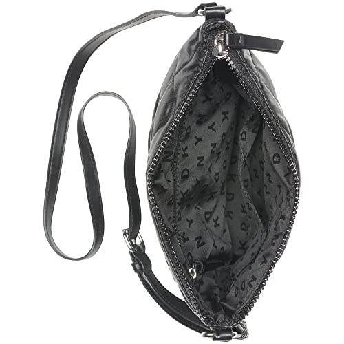 DKNY womens Everyday Multipurpose Handbag Crossbody, Blk/Black, One Size US