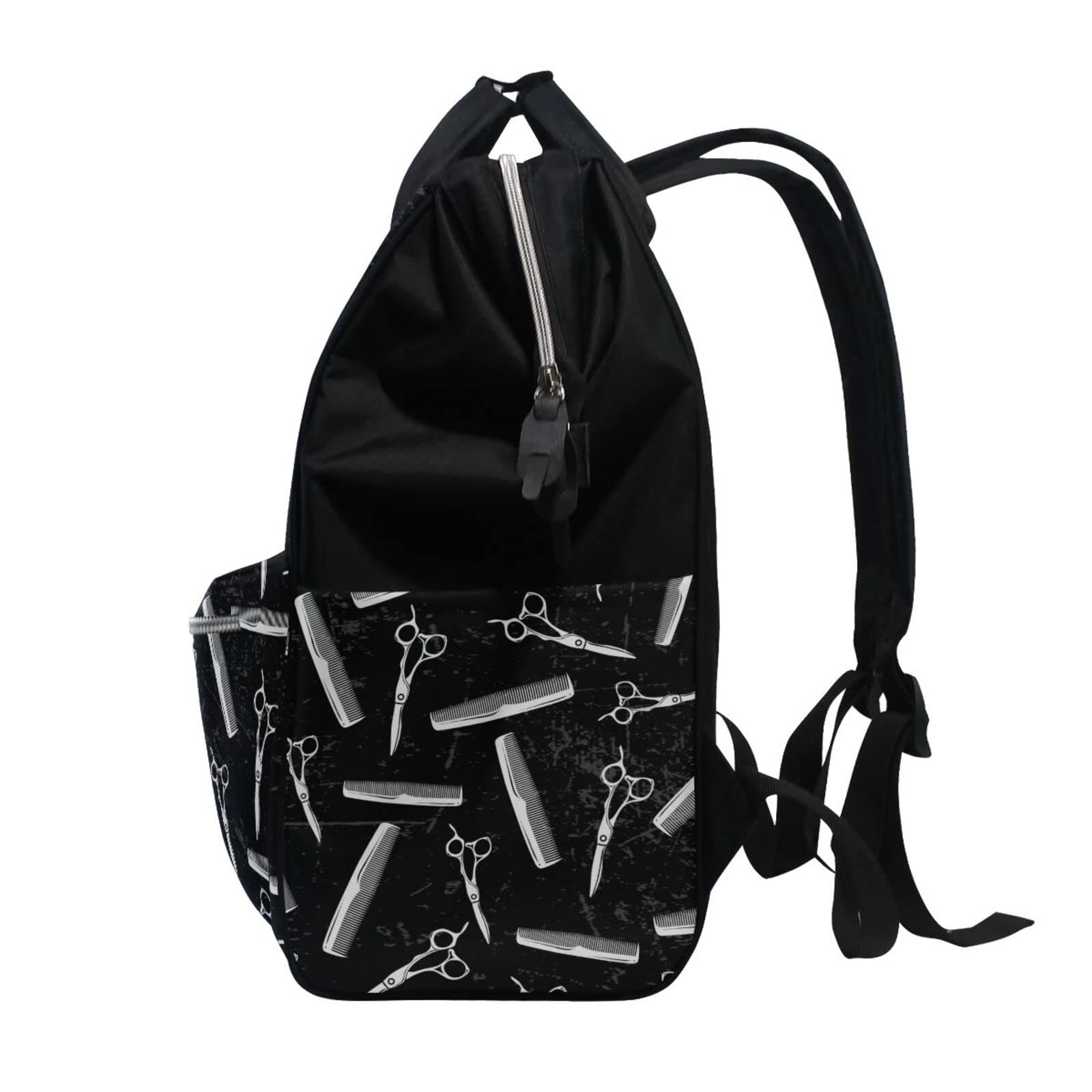 DerlonKaje Diaper Bag Backpack, Waterproof, Large Capacity, Multi-function Travel Backpack, Hair Stylist Bag
