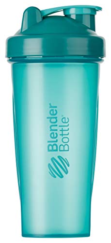Blender Bottle Classic Shaker cup/Diet Shaker/Protein Shaker with Blenderball / 820ml - teal