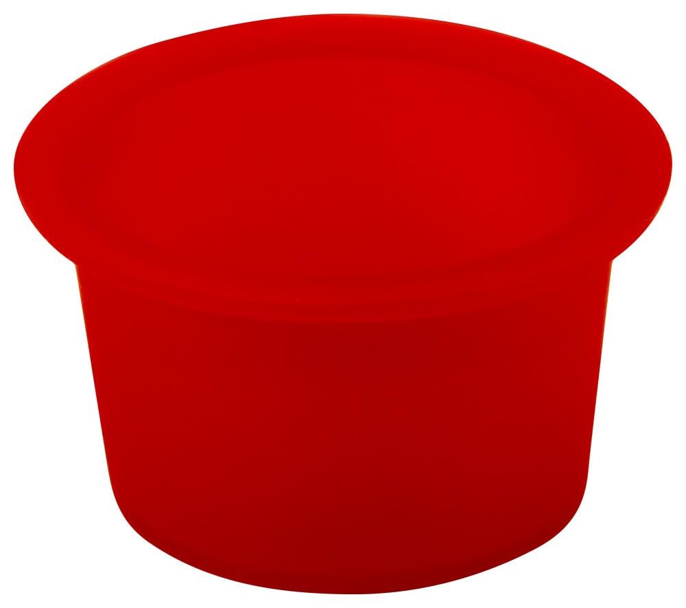 Caplugs TS-3 TS Series – Tapered Caps and Plugs 1000 Pack, Red Silicone Cap OD 0.298" x Plug ID 0.418" Flanged, Masking Applications, Corrosion Resistance, Temp Resistant, Resilient, Easy Removal