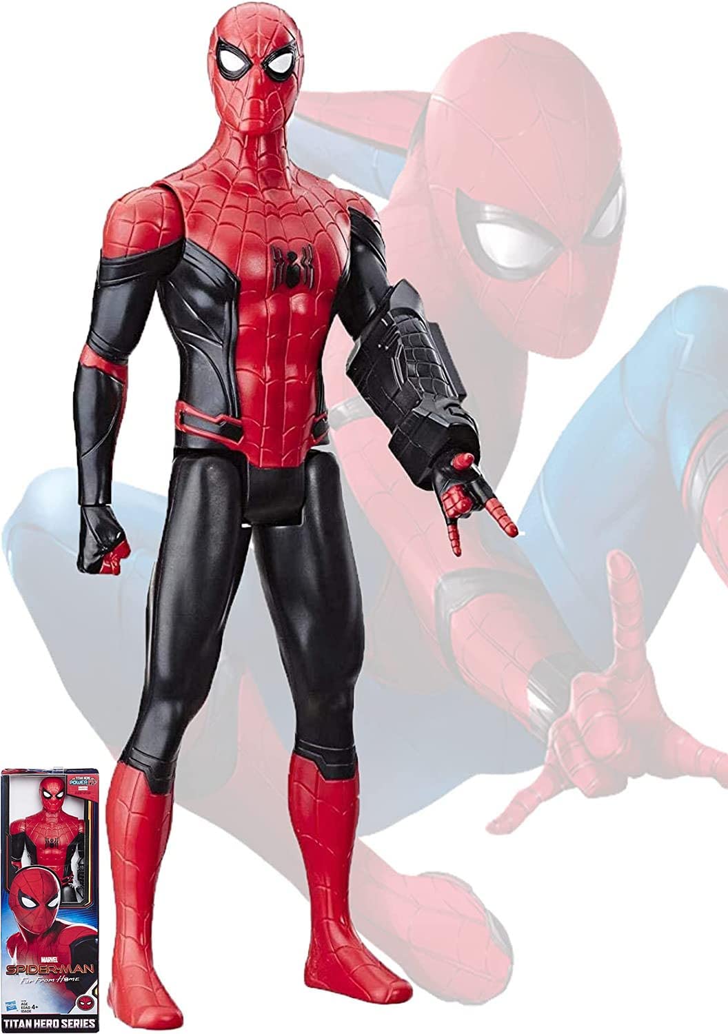 Titan Hero Series Spiderman 12 Inch Action Figure from Movie Far from Home