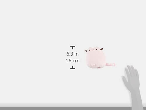 GUND Pusheen The Cat Squisheen Plush, Stuffed Animal Cat for Ages 8 and Up, Pink, 6"