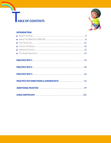 Gifted and Talented NNAT Test Prep: NNAT2 / NNAT3 Level A and Level B - For Kindergarten and First Grade
