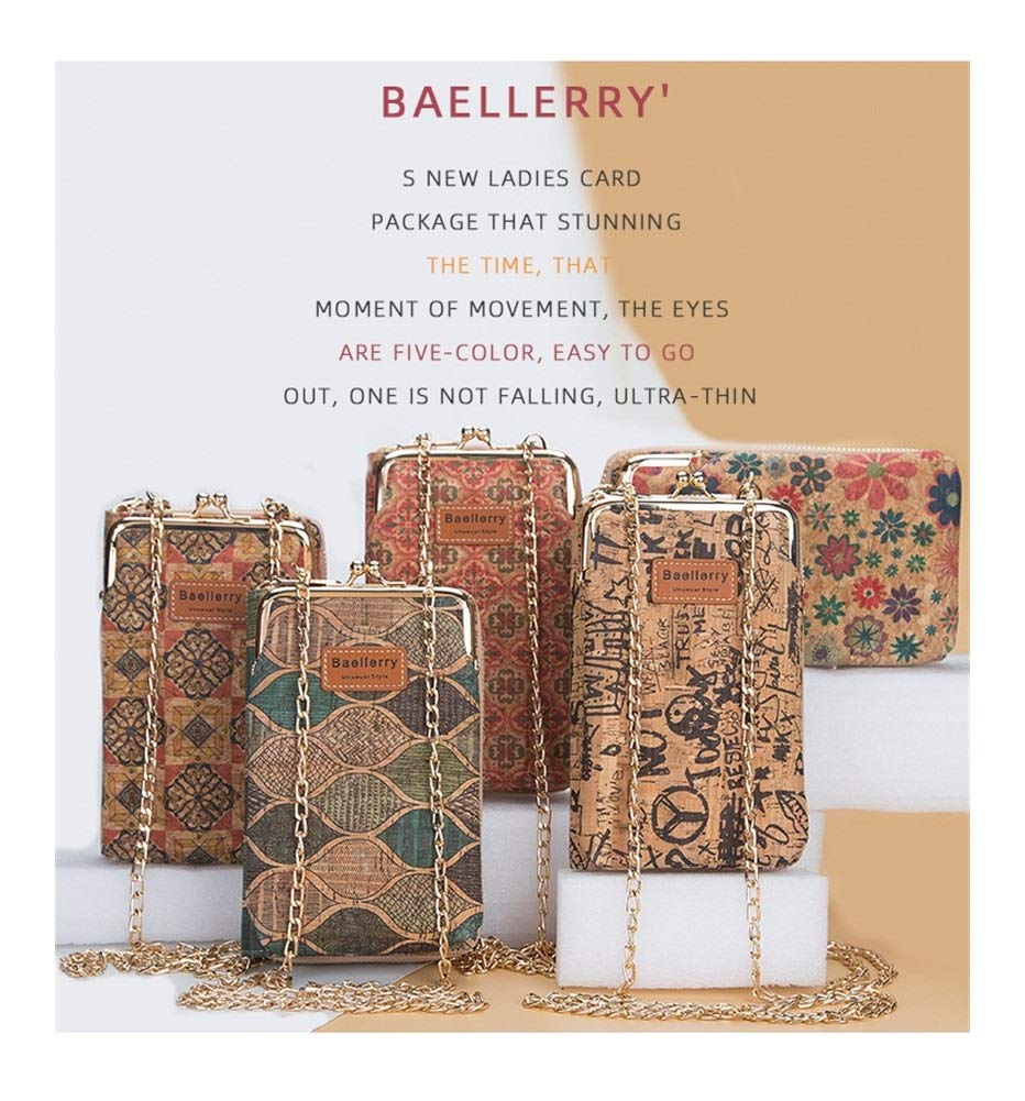 GXF-BAELLERRY Ladies Long Wallet Large Capacity Fashion Mobile Phone Bag Shoulder Messenger Bag (Color : 07)