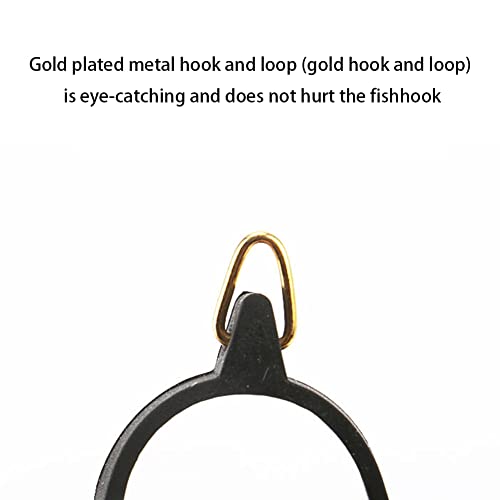 Awakingdemi Fishing Hook Secure Keeper Holder Lure Accessories Jig Hooks Safety Keeping for Fishing Rod Pole Tackle Tool
