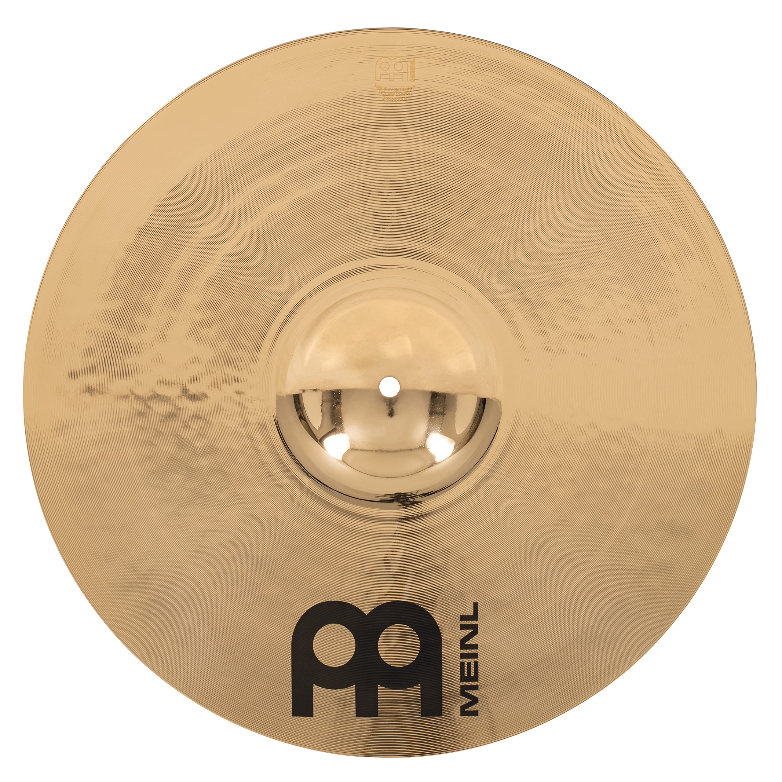 Meinl Cymbals Pure Alloy Custom 18" Medium Crash Cymbal β Made in Germany β Smoked Bronze Finish, 2-Year Warranty (PAC18MC)