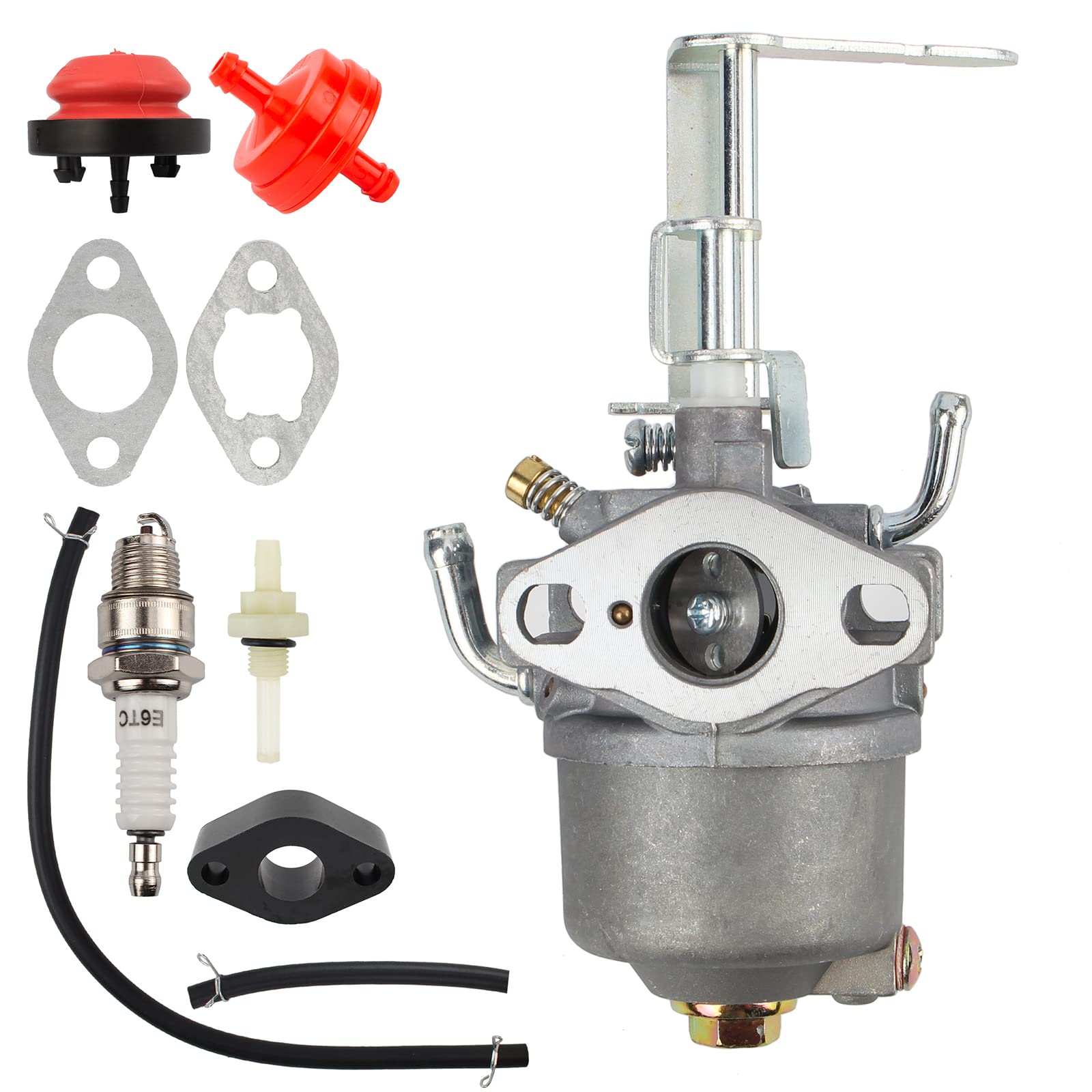 Carbhub Carburetor for Power Clear 180 PC180 418ZR 418ZE Toro 119-1980 Toro 38587 38272 38282 38452 Snow Blower 119-1570 119-1928 119-1977 Carb with Primer Bulb Fuel Filter Heat Shield