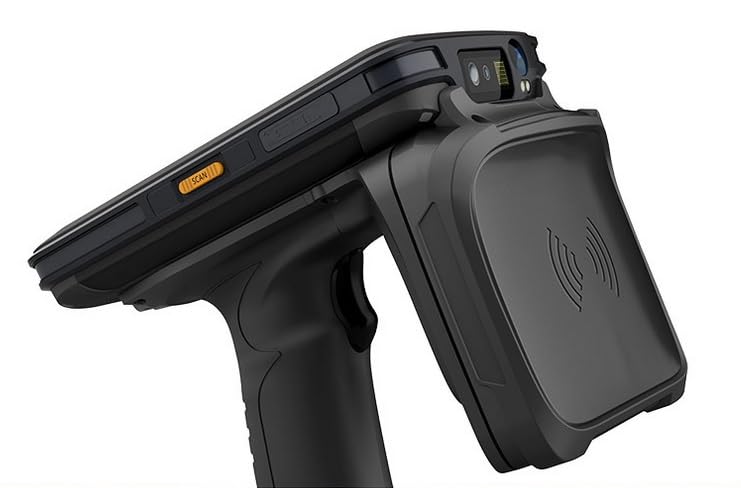 Chainway C72 Wireless Android RFID Scanner, Impinj E710 RFID Tag Reader (UHF GS1 EPC GEN2), Zebra SE4710 2D/1D/QR Barcode Reader, Pistol Grip, Android 11, Inventory Scanning Handheld (Build Your Own)