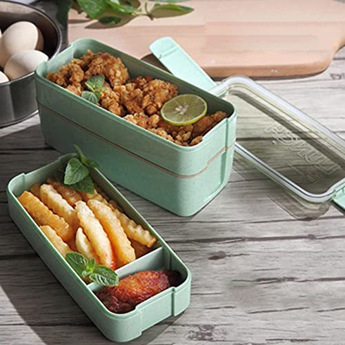 BLMIEDE Lunch Solution with Compartments for Meals and Snacks The GO Leak Proof Dishwasher Lunch Tote for Men with Containers (Pink, One Size)