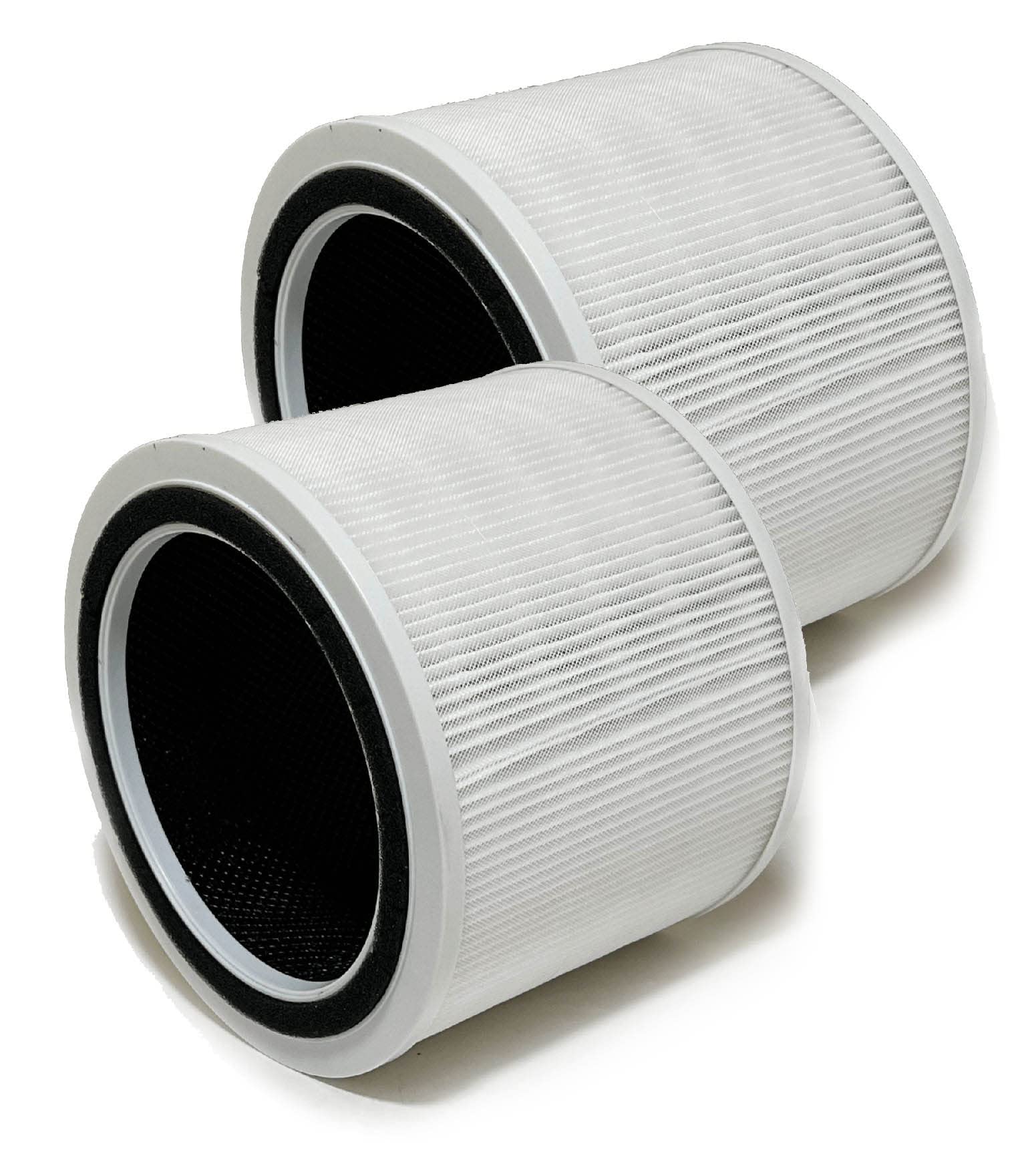 Nispira Core 200S 3-in-1 HEPA Activated Carbon Filter Replacement For LEVOIT Air Purifier Core 200S-RF, 2 Pack