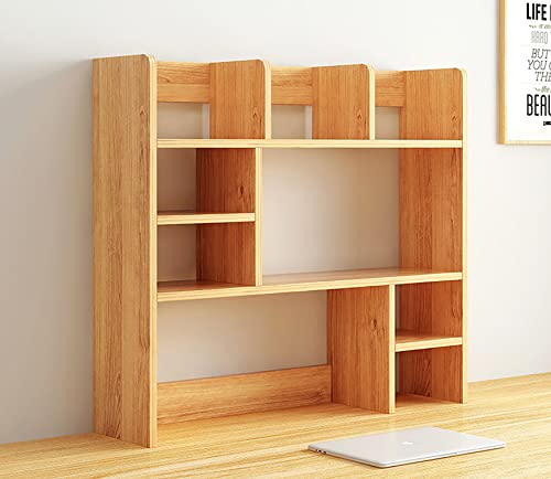 CAZARU Small Desktop Storage Shelf, Multi-Functional Storage Shelf, Display Shelf, Suitable for Office, Bedroom, Children,83CM