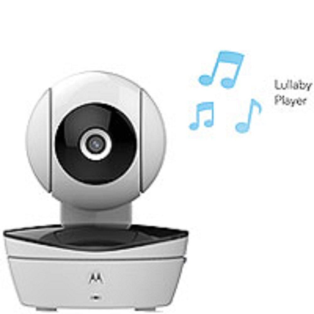 Motorola Digital Video Baby Monitor MBP41S with Video 2.8 Inch Color Screen, Infrared Night Vision, with Camera Pan, Tilt, and Zoom … (2.8" Screen - One Camera)