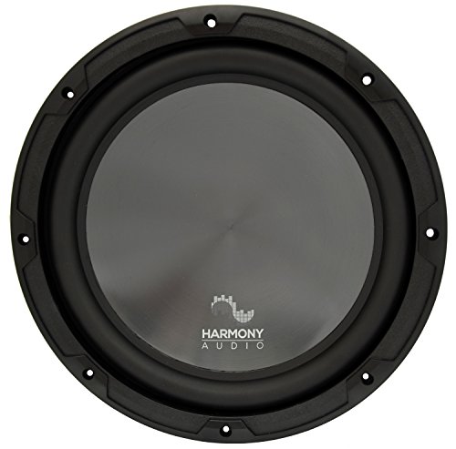 Harmony Audio HA-R124 Subwoofer Single 12" Sub Box Bundle HA-A400.1 Amp Compatible with 2002-2009 GMC Envoy SUV