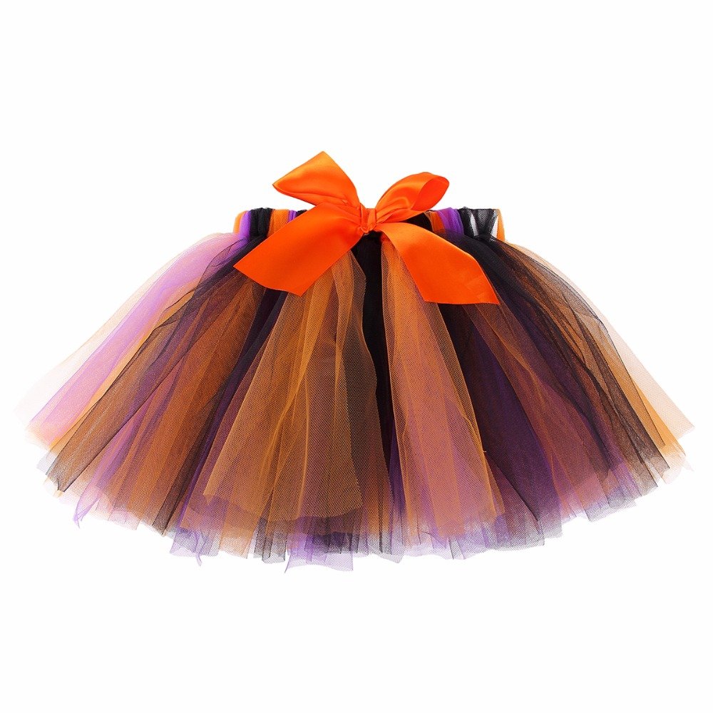 Charmed Halloween Orange, Black and Purple Tulle Each roll 6 inch by 25 Yards, 3 spools