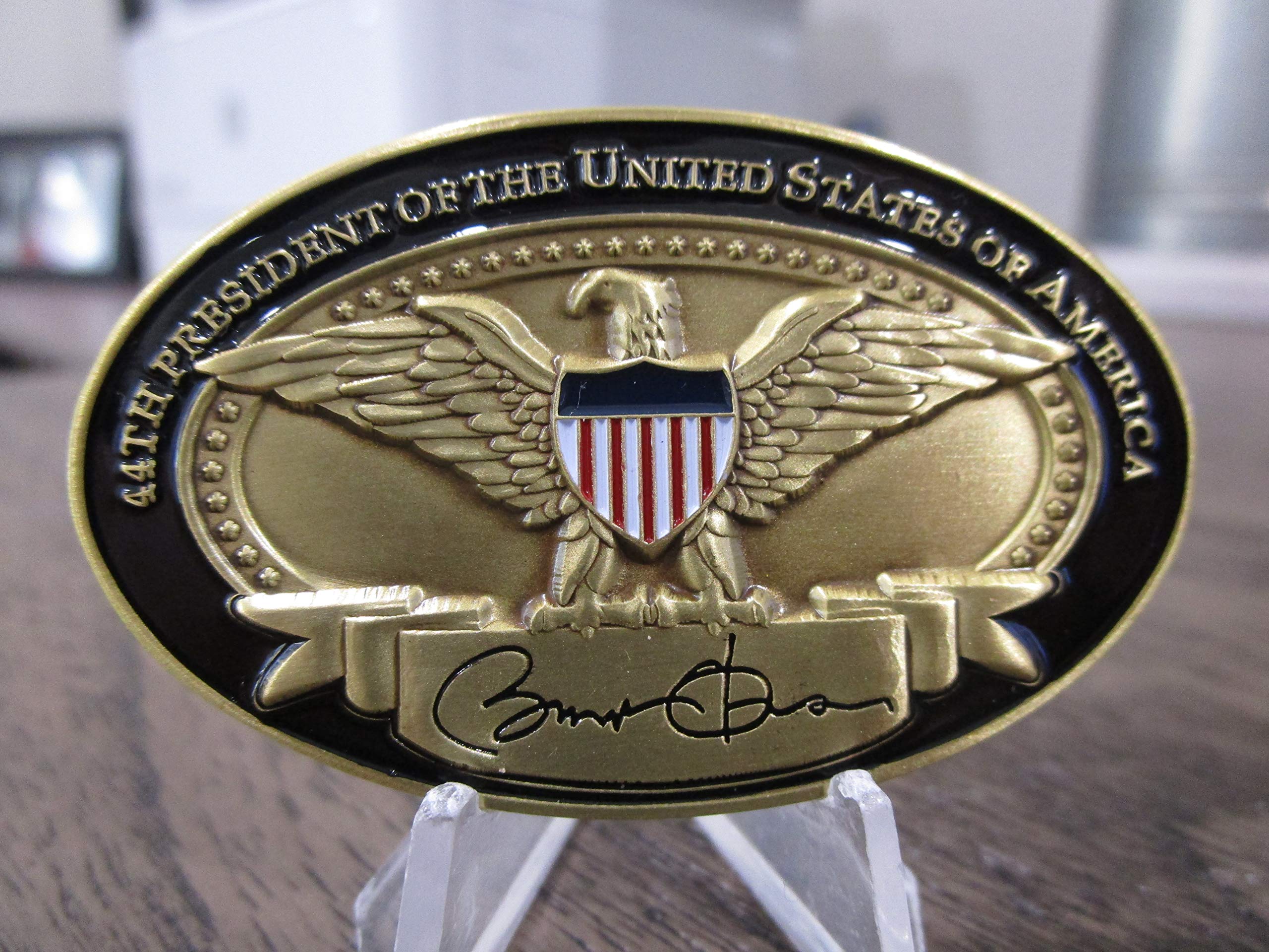 Barack Obama 44th President of The United States Serialized Challenge Coin