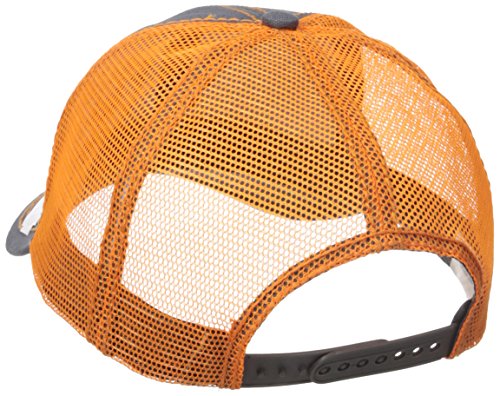 ARIAT Men's Clean Corner Logo, Orange/Gray, One Size