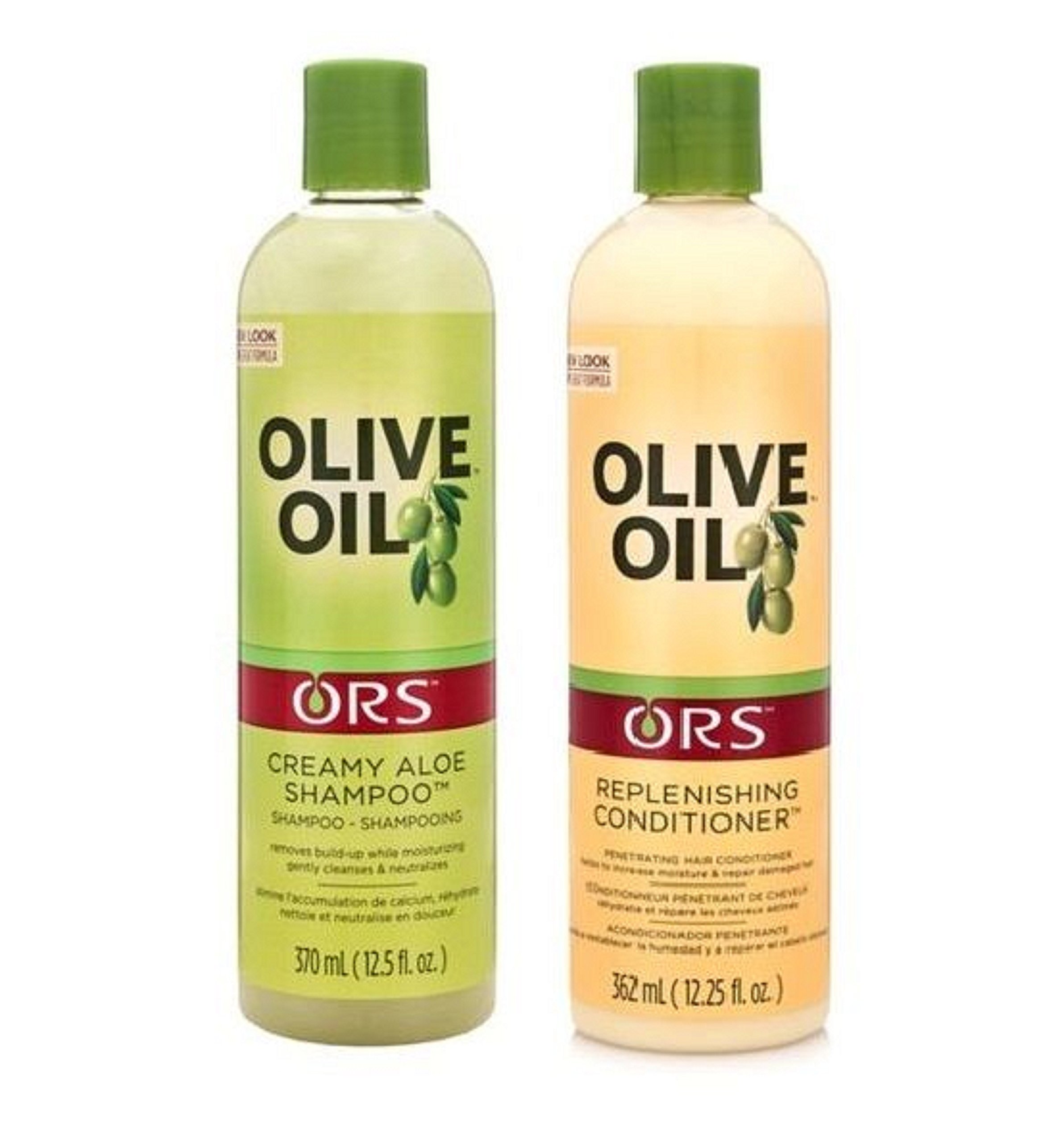 ORS Olive Oil Creamy Aloe Shampoo and Replenishing Conditioner