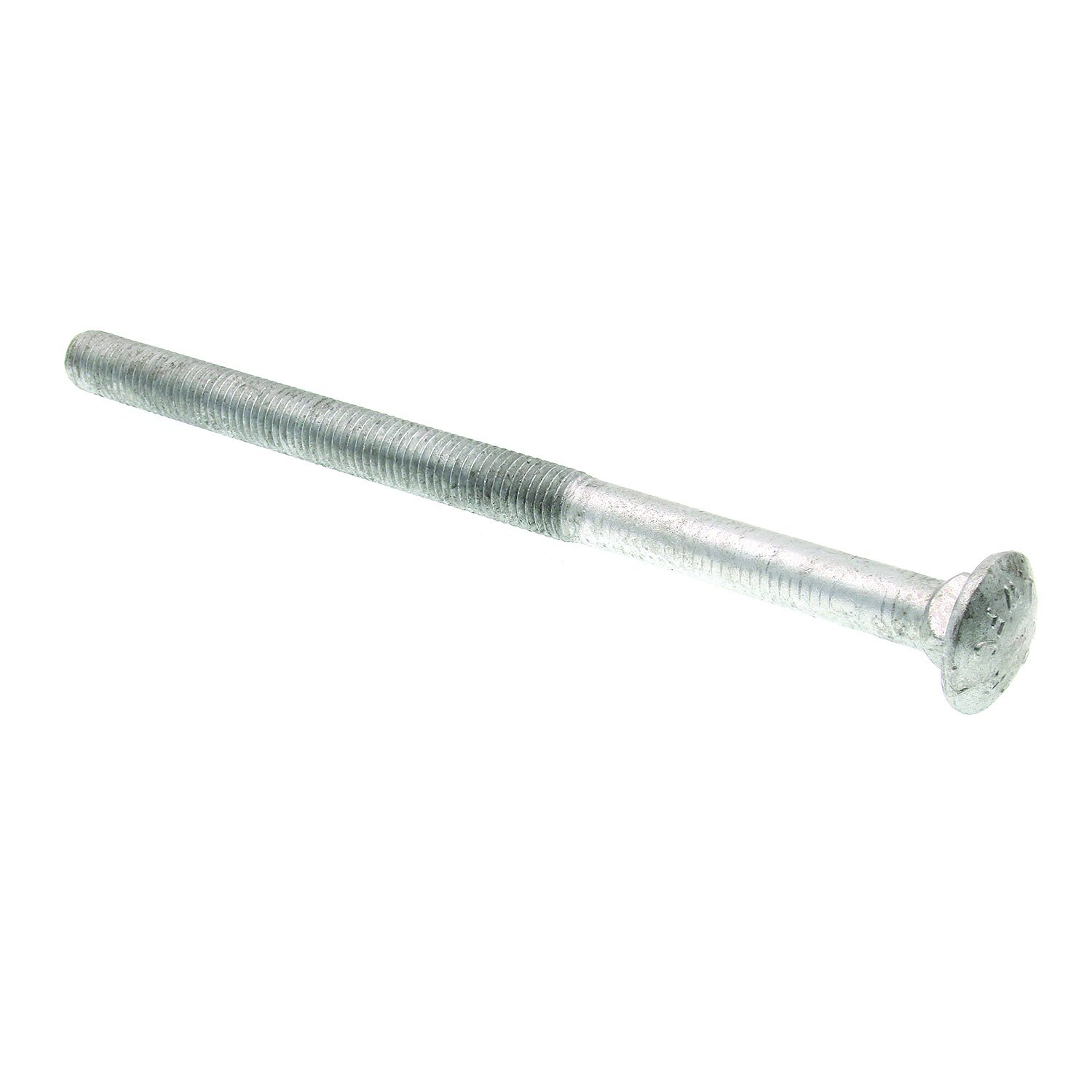 Prime-Line 9065395 Carriage Bolts, 5/8 In.-11 X 10 In., A307 Grade A Hot Dip Galvanized (10 Pack)