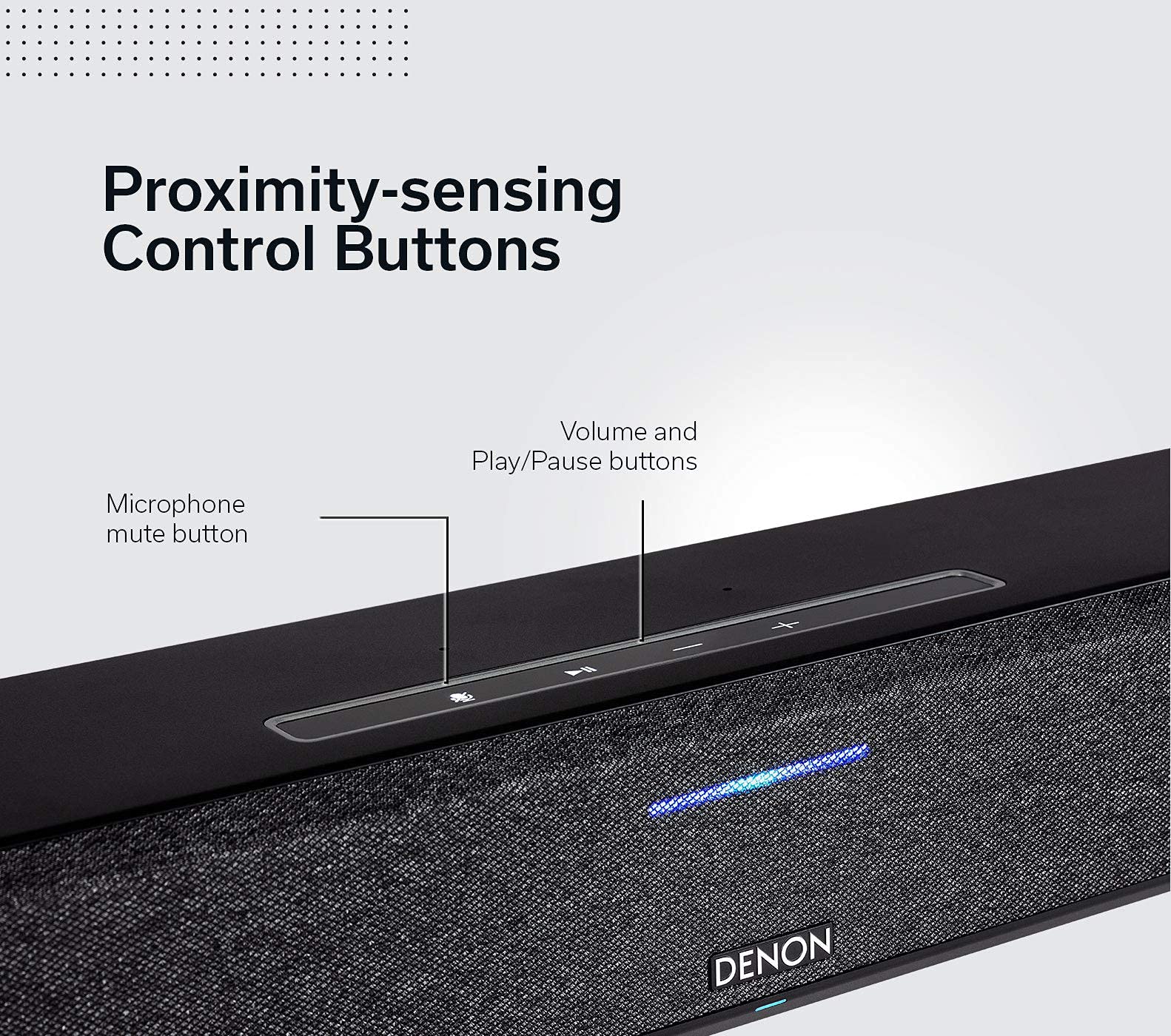 Denon Home Sound Bar 550 with Dolby Atmos and HEOS Built-in (Factory Certified ) (Renewed)