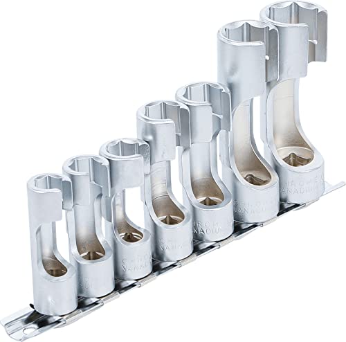 BGS 1105 | Special Socket Set, slotted | 10 mm (3/8") Drive | 10-19 mm | 7 pcs.