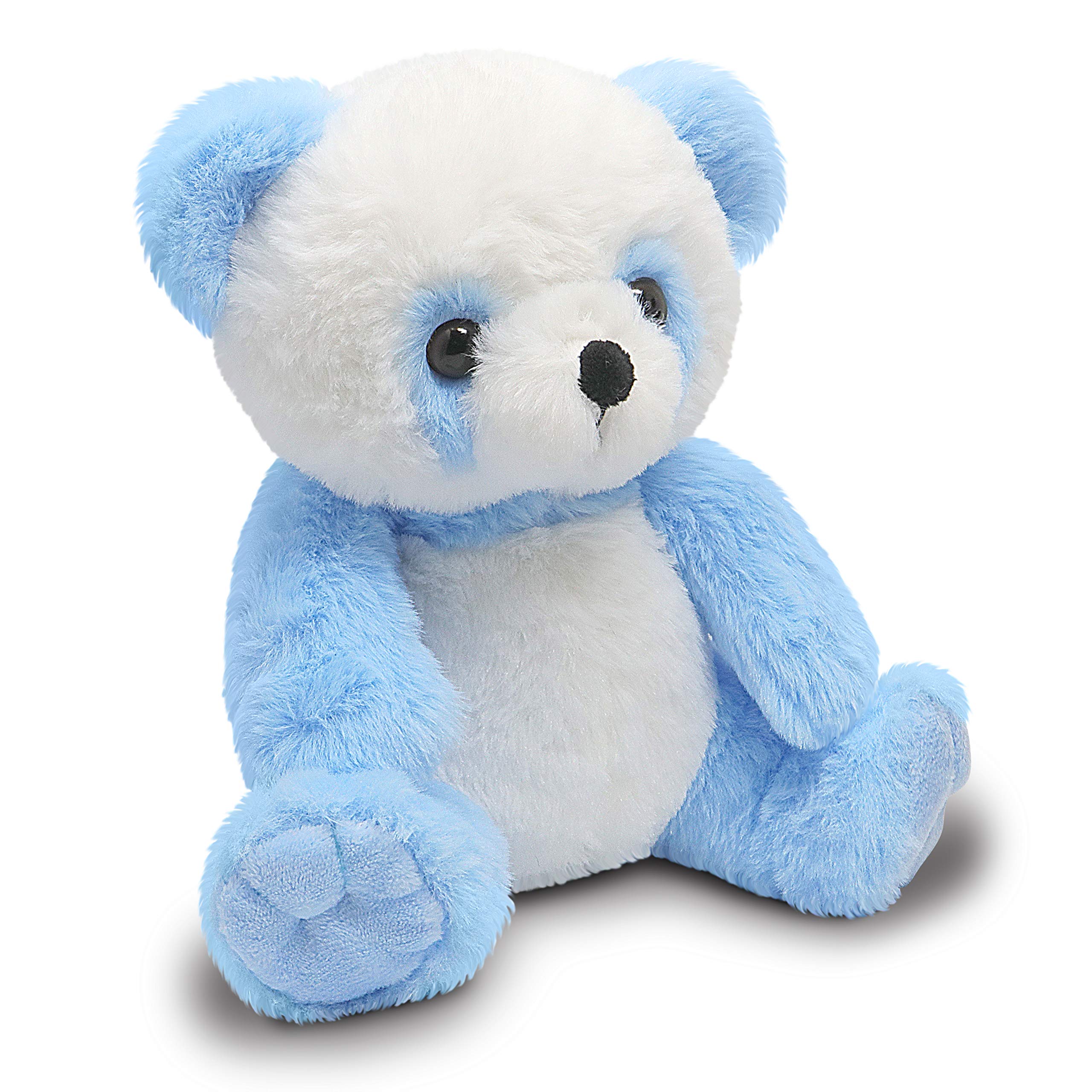 Fluffuns Panda Stuffed Animal - Stuffed Panda Bear Plush Toys - 9 Inches (Blue)