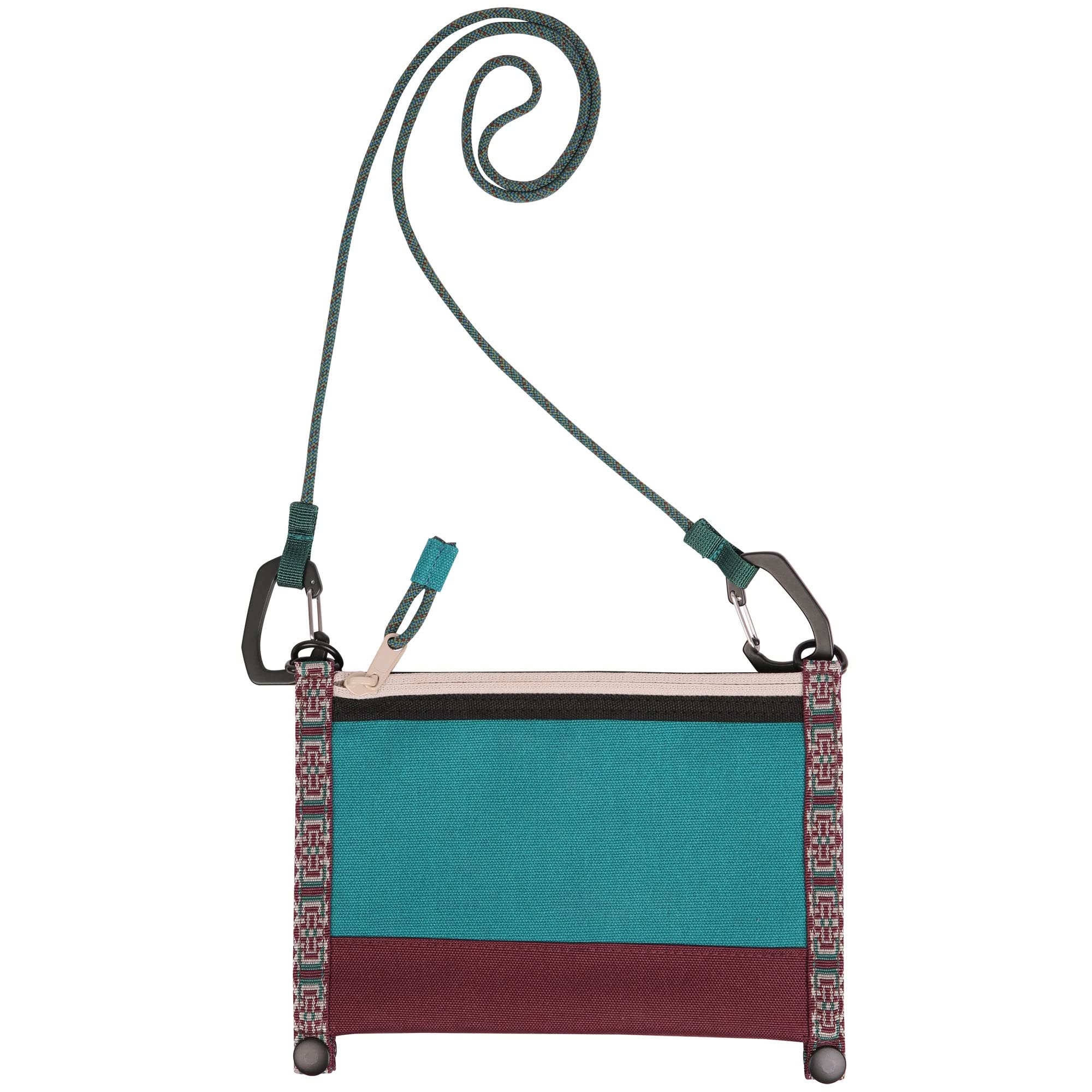 KAVU Tahom Crossbody Bag 2 in 1 Travel Pouch - Pastel Prep