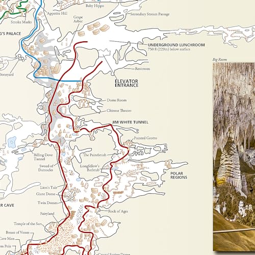 Carlsbad Caverns National Park Map (National Geographic Trails Illustrated Map, 247)