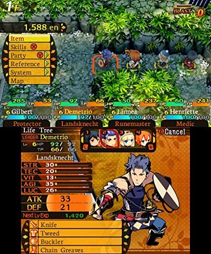 Etrian Mystery Dungeon - Nintendo 3DS (Renewed)