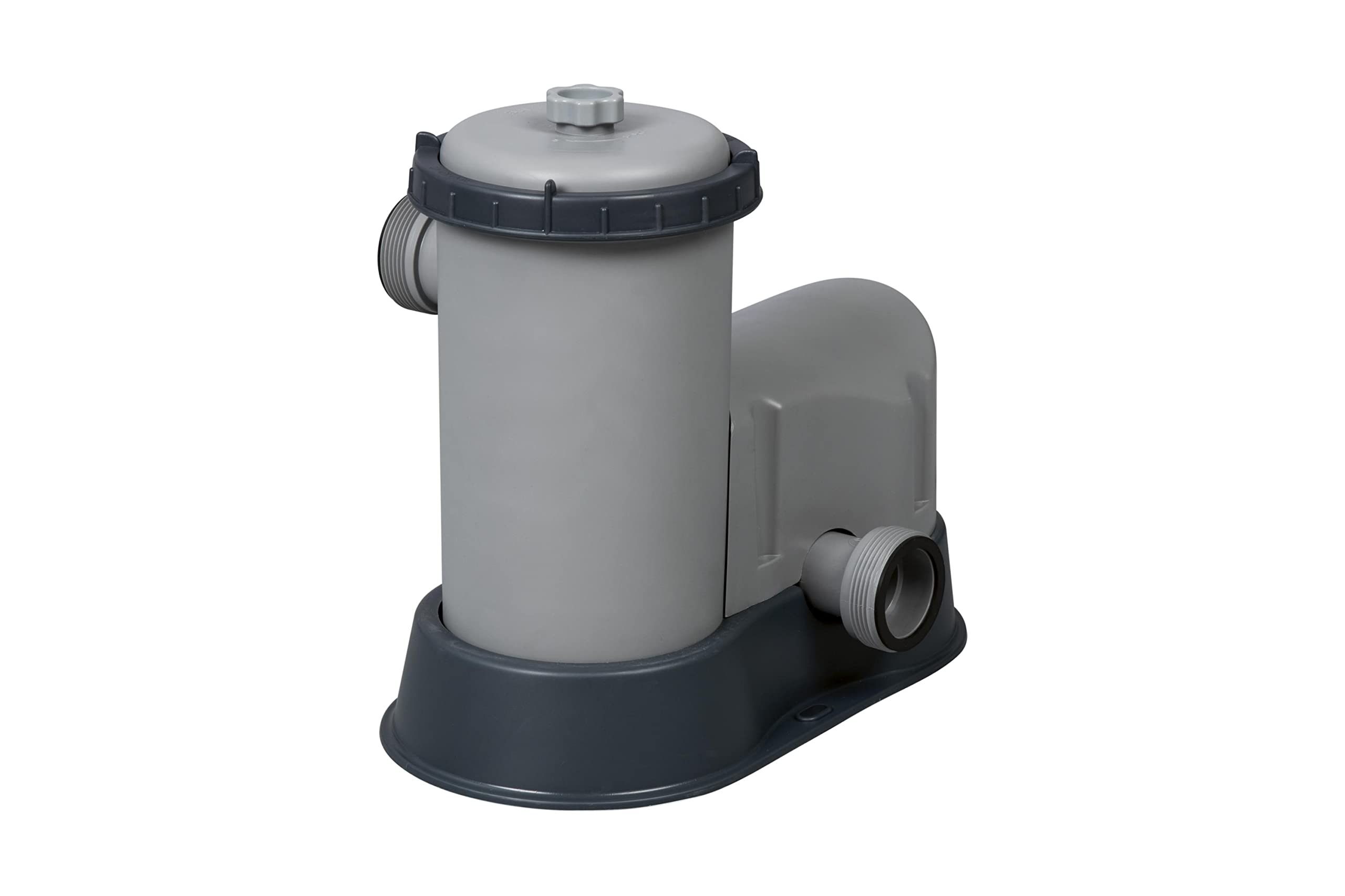 Bestway 58390E Flowclear 1500 GPH Filter Pump for 300 to 8,400 Gallon Above Ground Swimming Pool with Adaptors and Energy Saving Plug