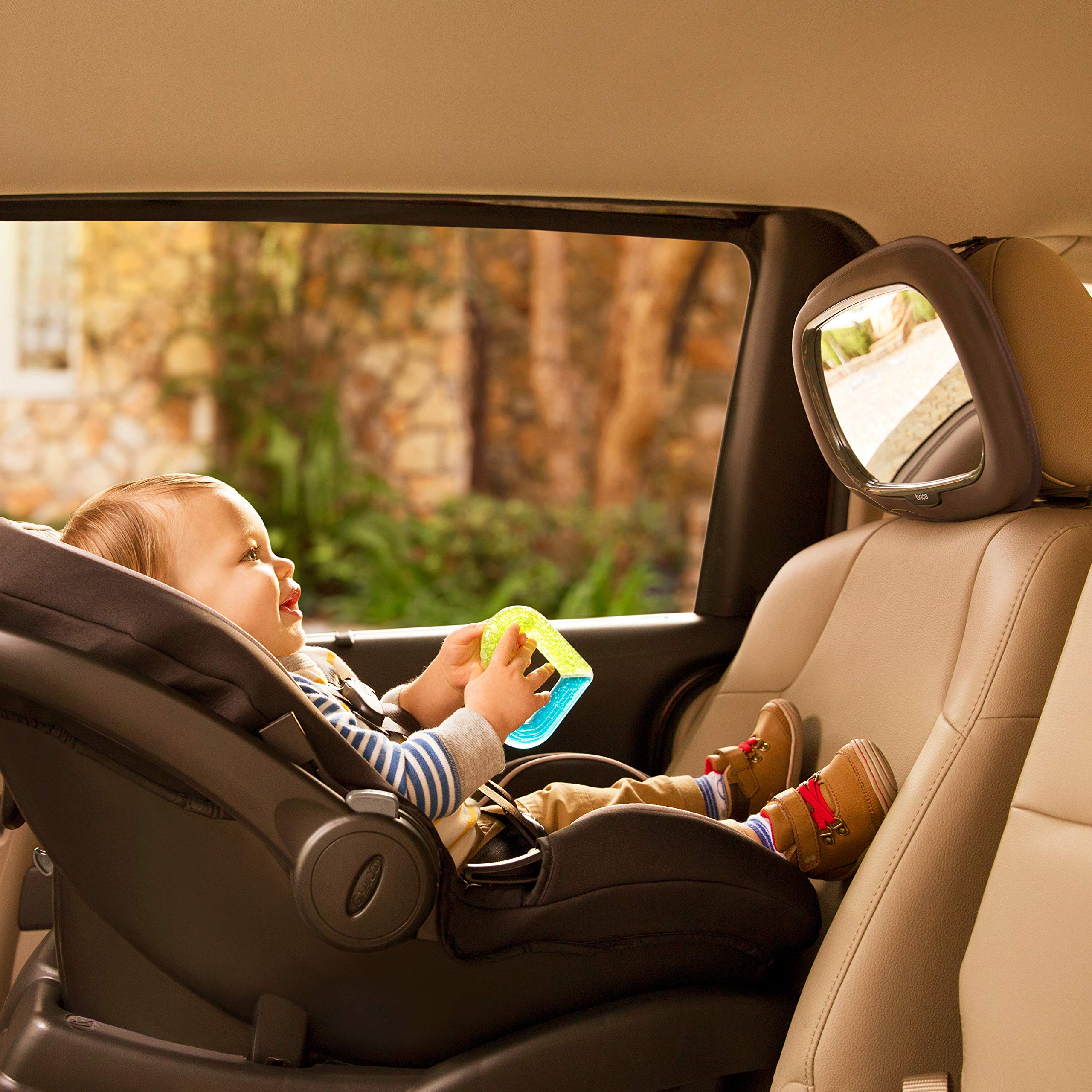 Munchkin® Brica® Baby in-Sight® Mega Car Mirror, Grey