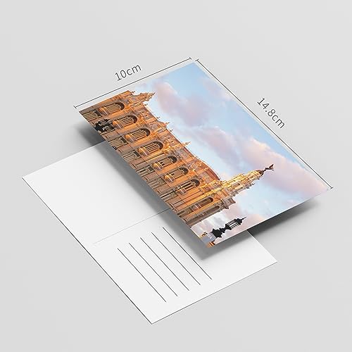 Dear Mapper Cuba City Landscape Postcards Pack 20pc/Set Postcards From Around The World Greeting Cards for Business World Travel Postcard for Mailing Decor Gift